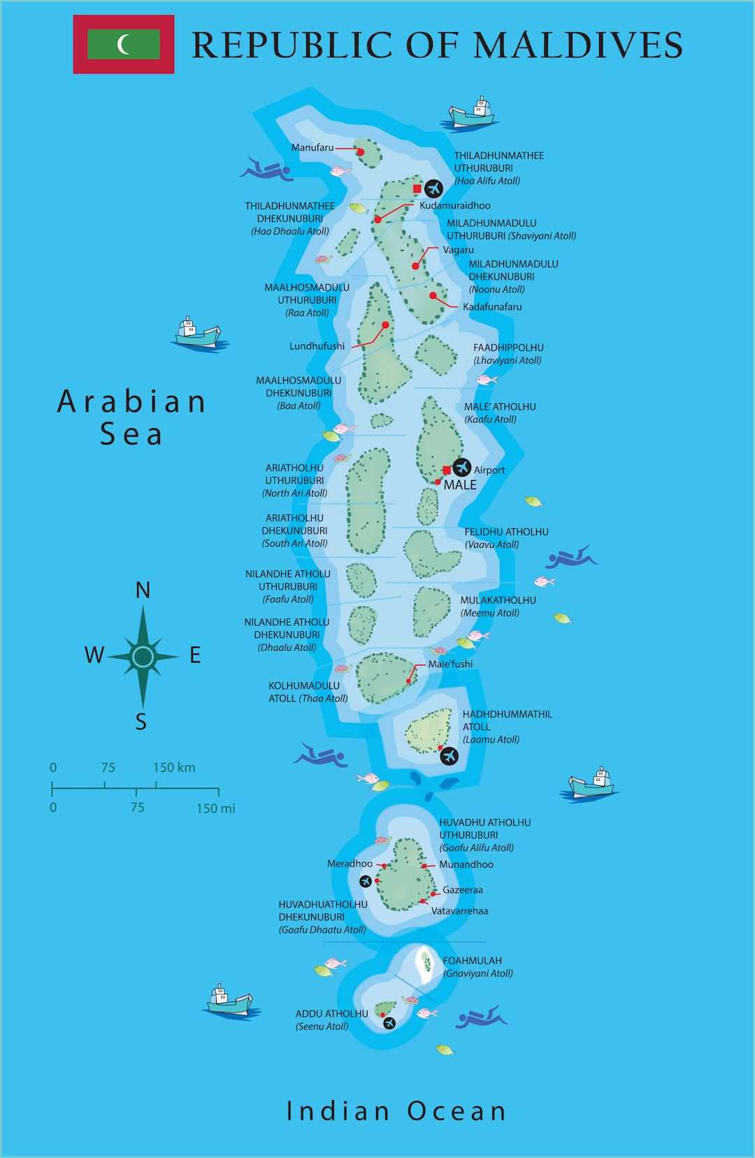 Malediven Atoll